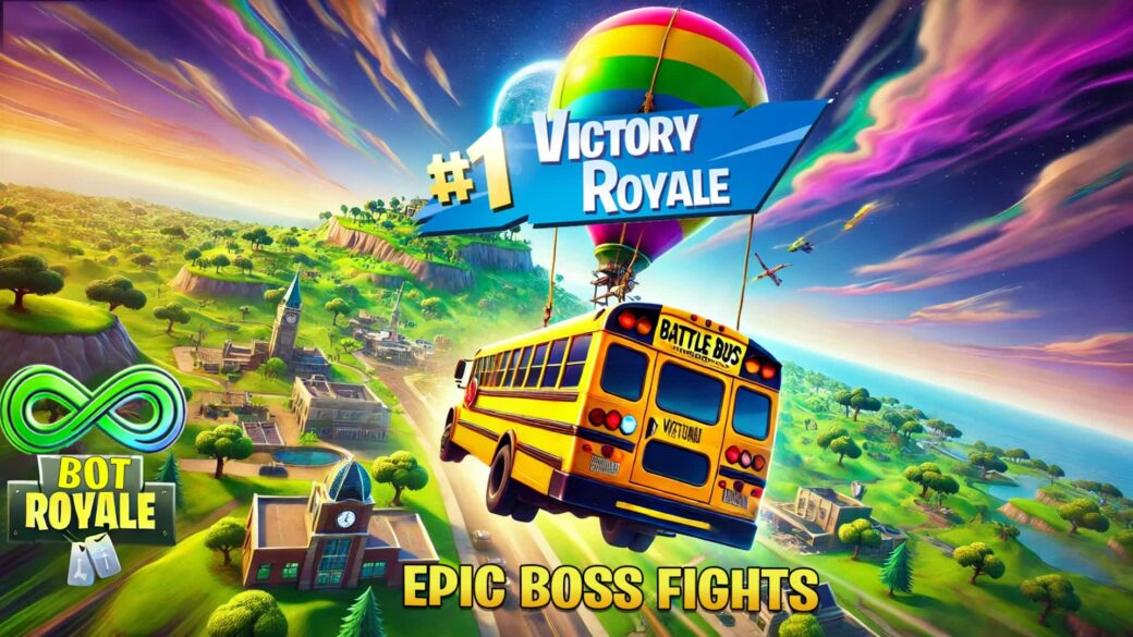 99 BOTS INFINITE BOT ROYALE 🏆 [ ausam ] – Fortnite Creative Map Code