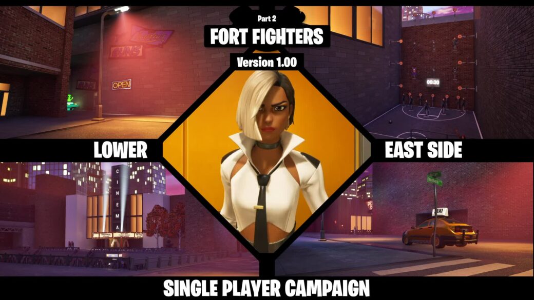 Fort Fighters - Lower East Side [ struckman ] – Fortnite Creative Map Code