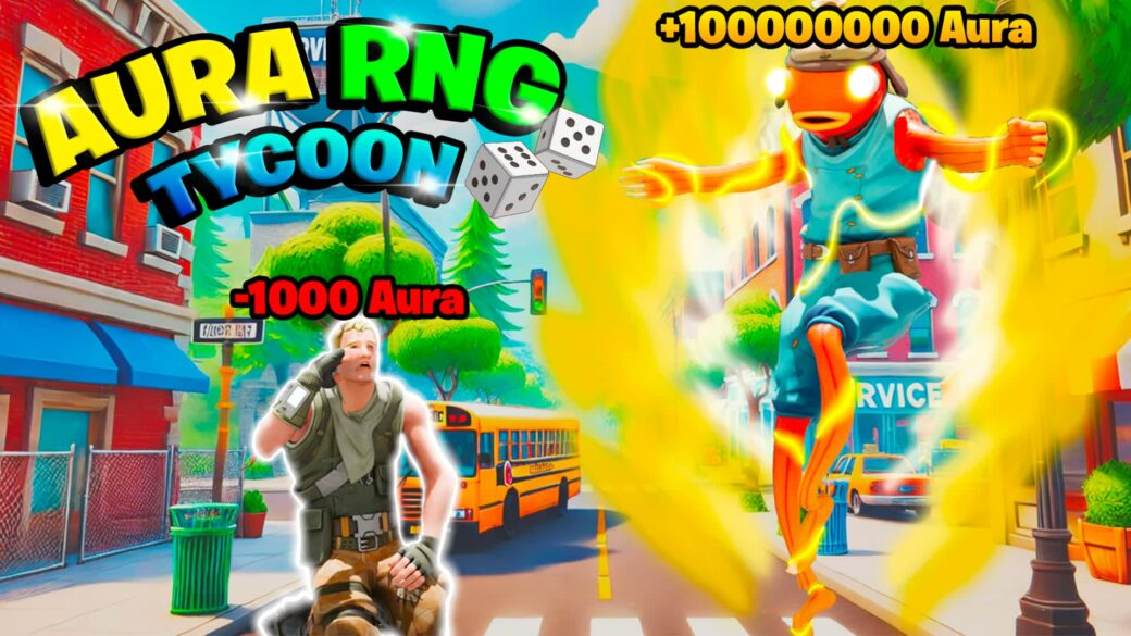 Aura RNG🎲 Tycoon [ fortmonkey ] – Fortnite Creative Map Code