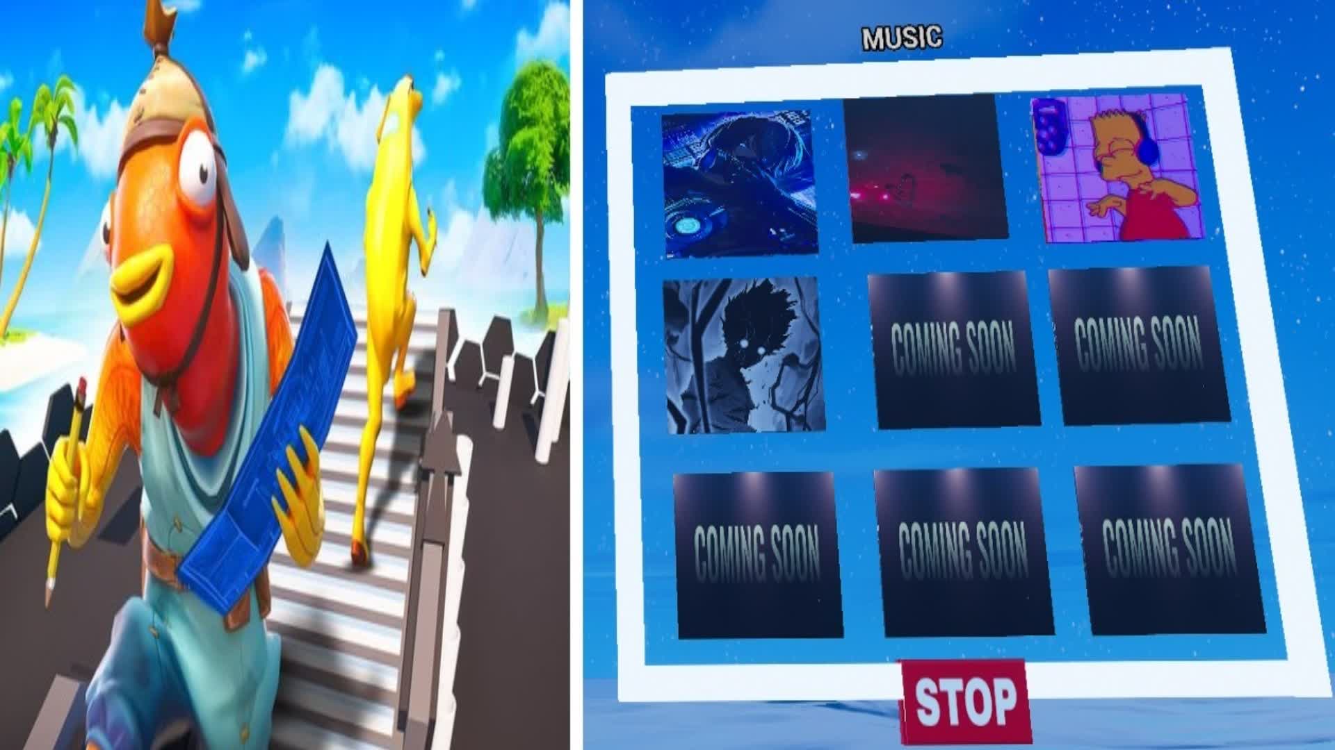 🏆BEST MUSIC 1V1🎵 [ zentox ] – Fortnite Creative Map Code