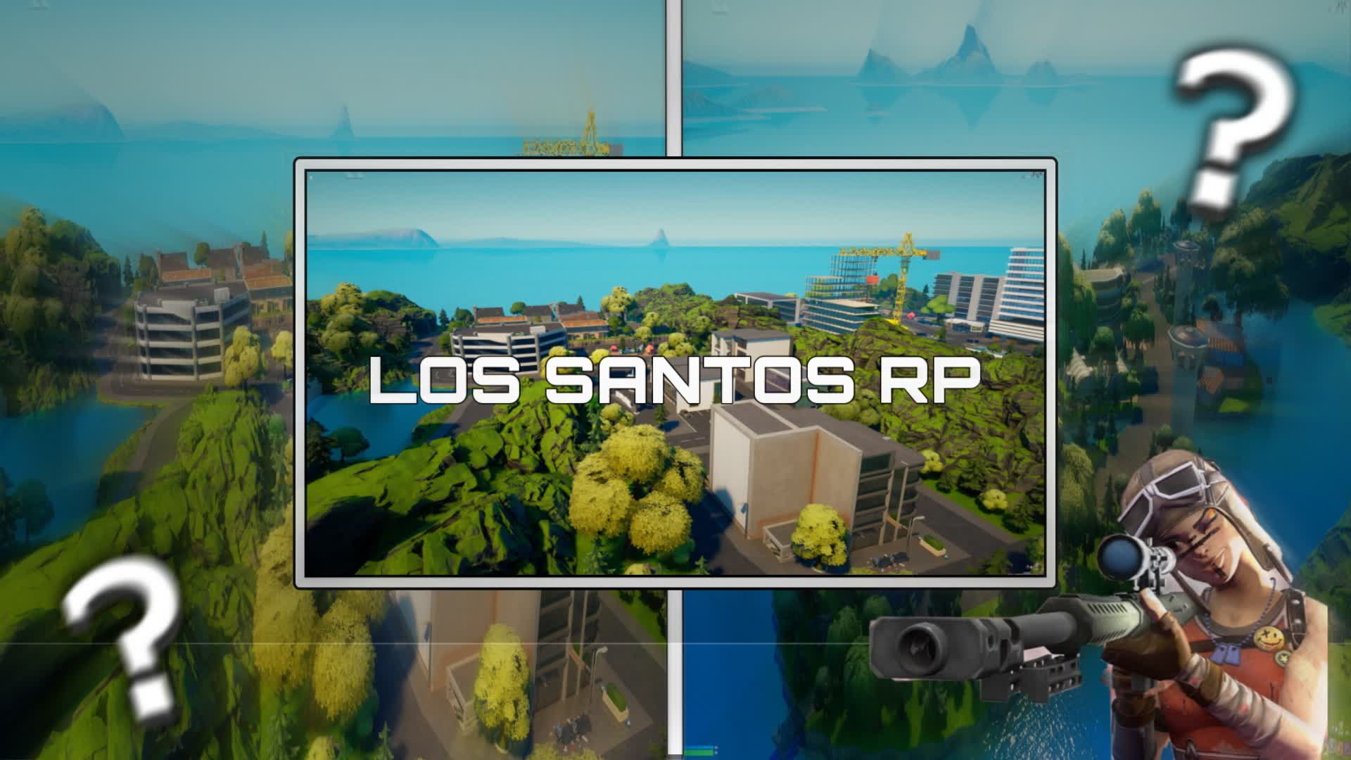 LOS SANTOS RP | 🍀 [ swaxx_ytb ] – Fortnite Creative Map Code