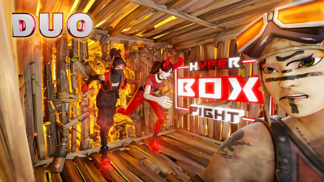 🧯 HYPER BOX FIGHT - DUO [ lagar ] – Fortnite Creative Map Code