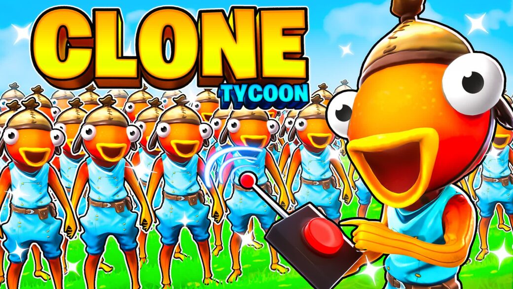 🧬CLONE TYCOON [ jaydub ] – Fortnite Creative Map Code