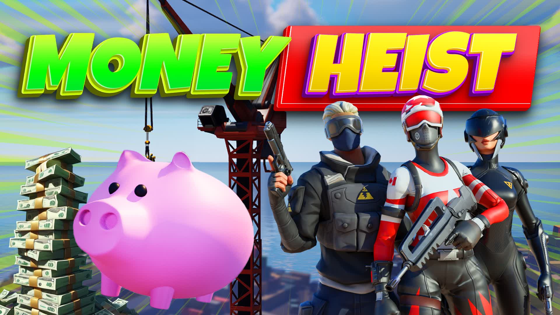 Money Heist: Shipment PvP [ playpalrealms ] – Fortnite Creative Map Code