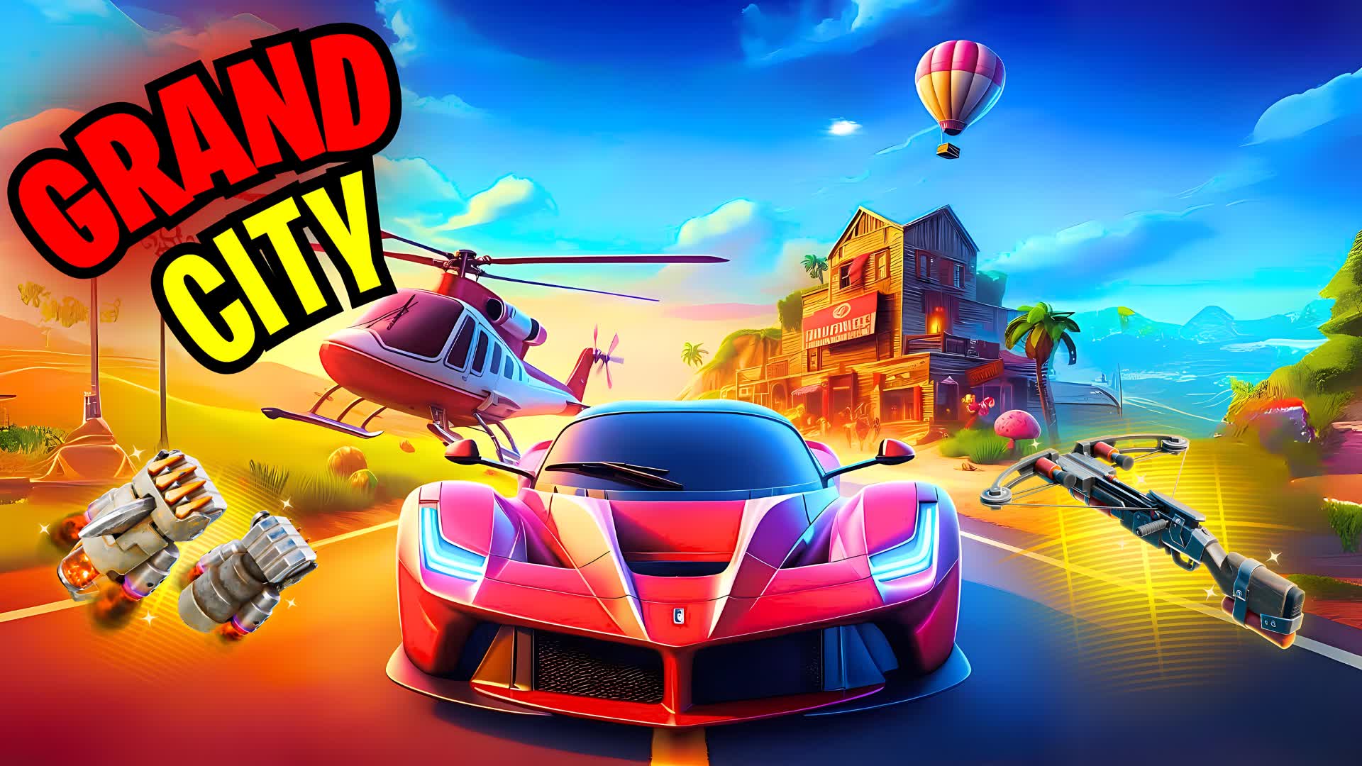 🚔Grand City Drive Open World Reload ⭐ [ naisuu ] – Fortnite Creative ...