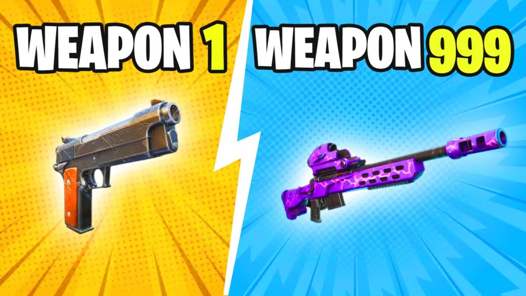 🏖️ Gun Game 🔫 One Shot Ranked ⭐ [ kaorucooks ] – Fortnite Creative Map Code