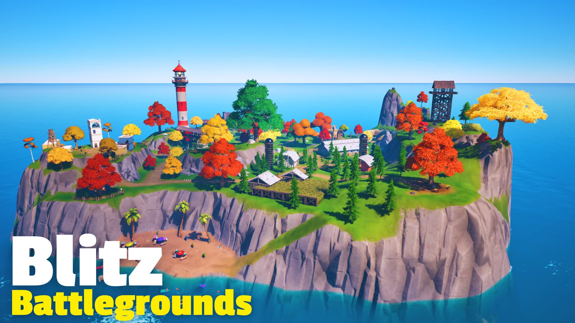 Blitz Battlegrounds [ pinkeyepony ] – Fortnite Creative Map Code