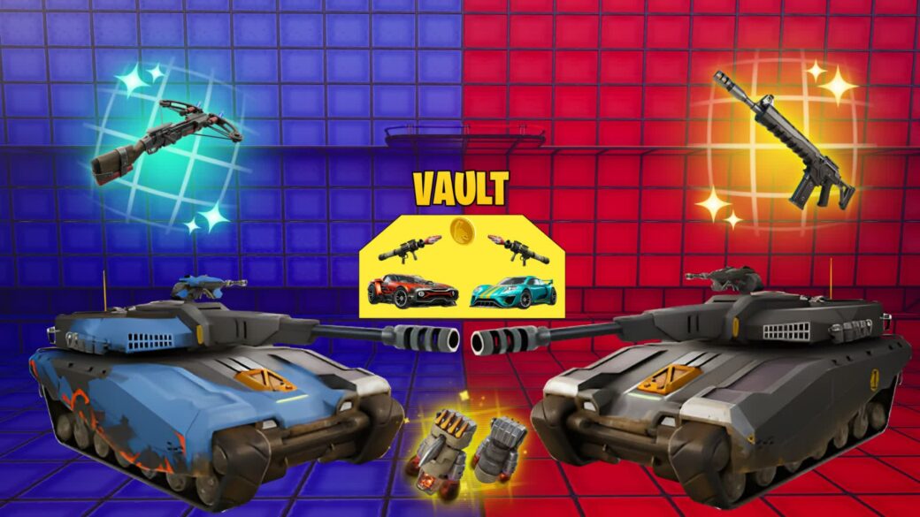 🛸 PANZER RED VS BLUE 🔴🔵 [ spideygwen ] – Fortnite Creative Map Code