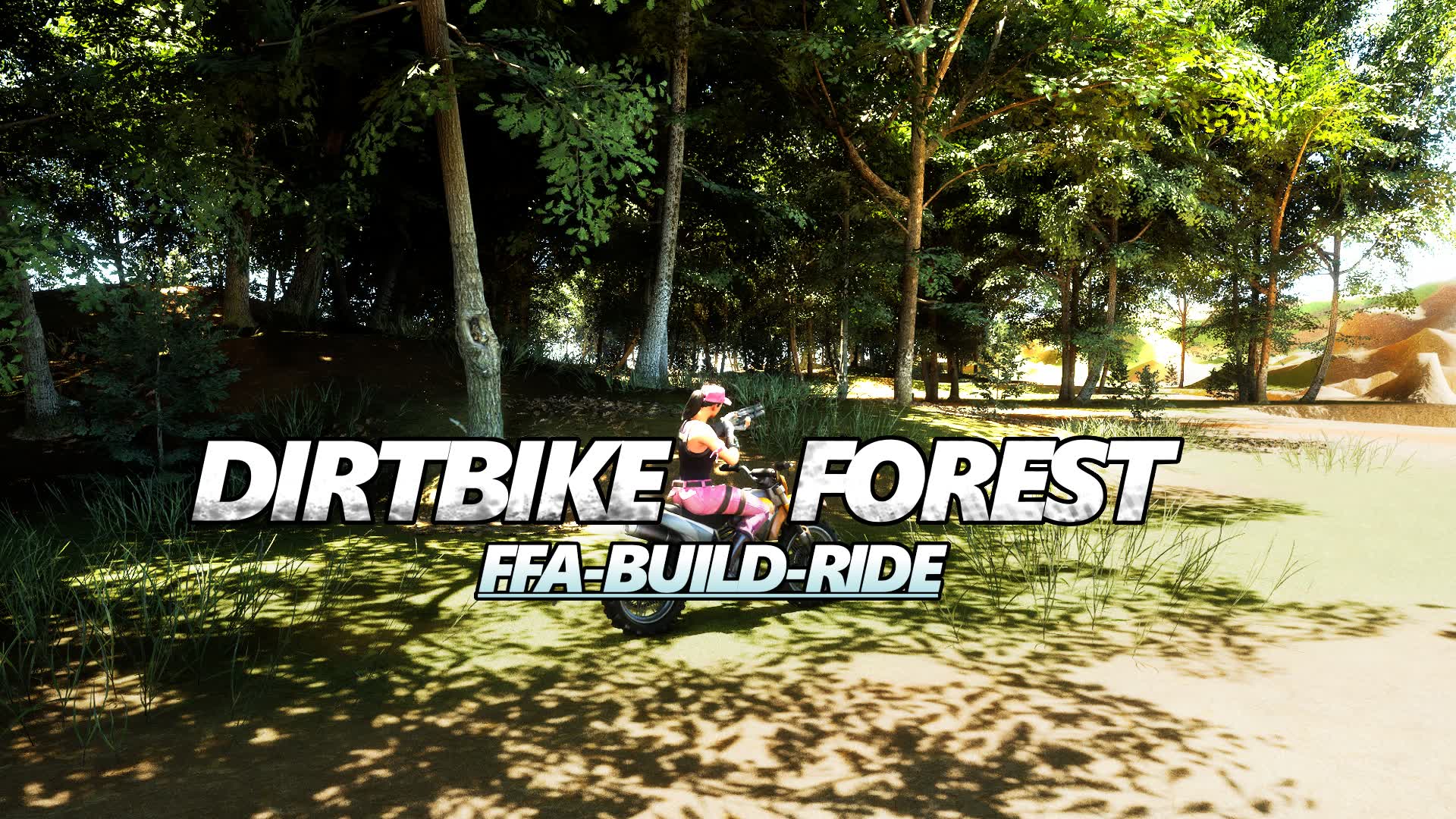 Dirtbike Forest Island FFA Trails [ shawk ] – Fortnite Creative Map Code