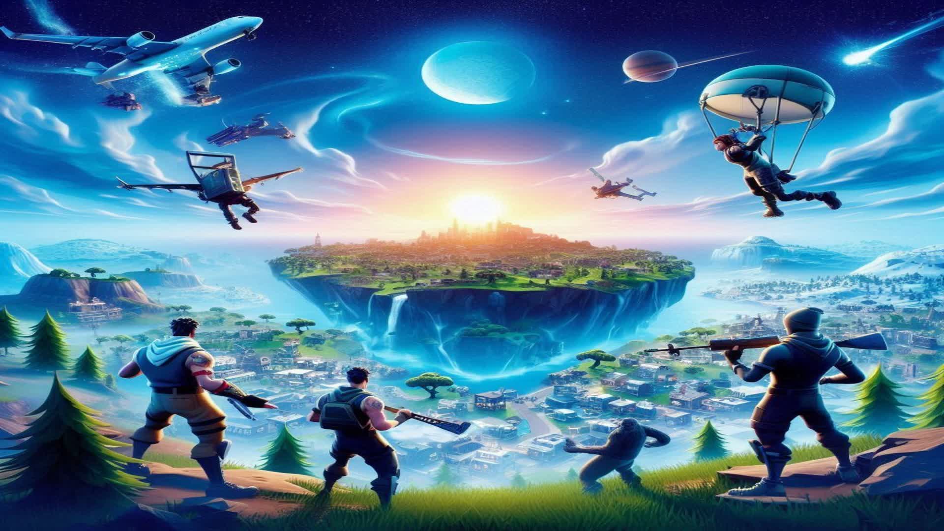 🎯 Sky island FFA [ dirike ] – Fortnite Creative Map Code