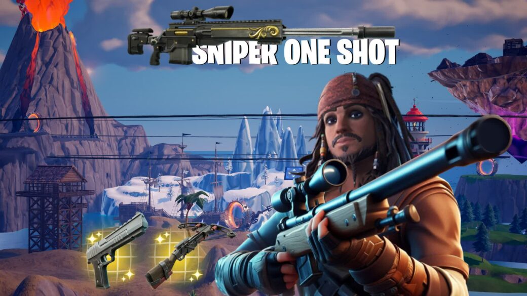 🎯 SNIPER ONE SHOT 🎯 BATTLE ARENA [ soyzoella ] – Fortnite Creative Map Code