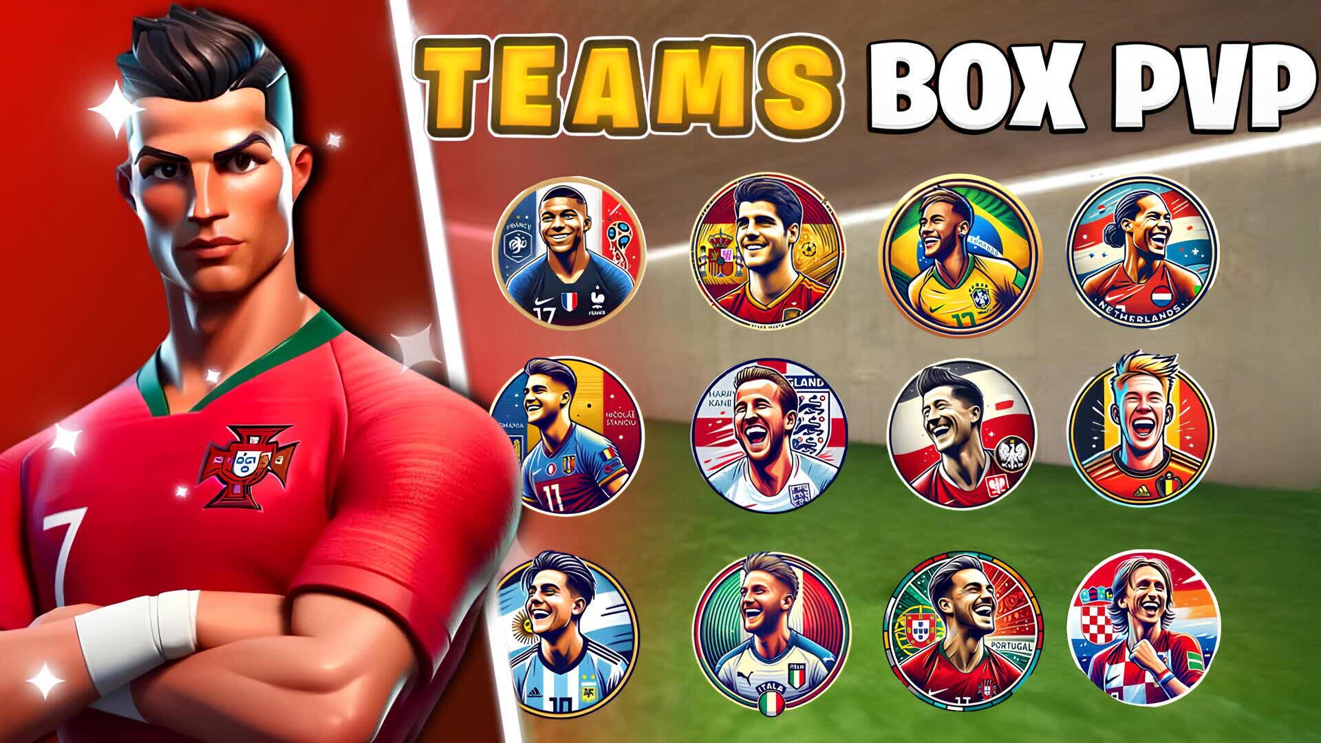 TEAMS BRICK BOX PVP [ wzox ] – Fortnite Creative Map Code