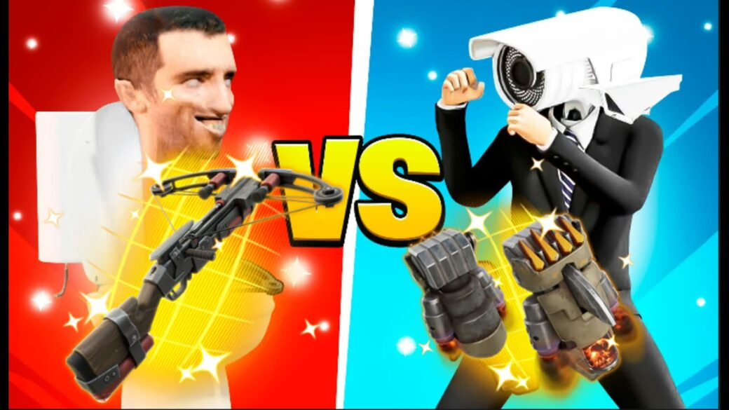 💥1V1🚽SKIBIDI TOILET VS 📸CAMERAMAN [ req27 ] – Fortnite Creative Map Code