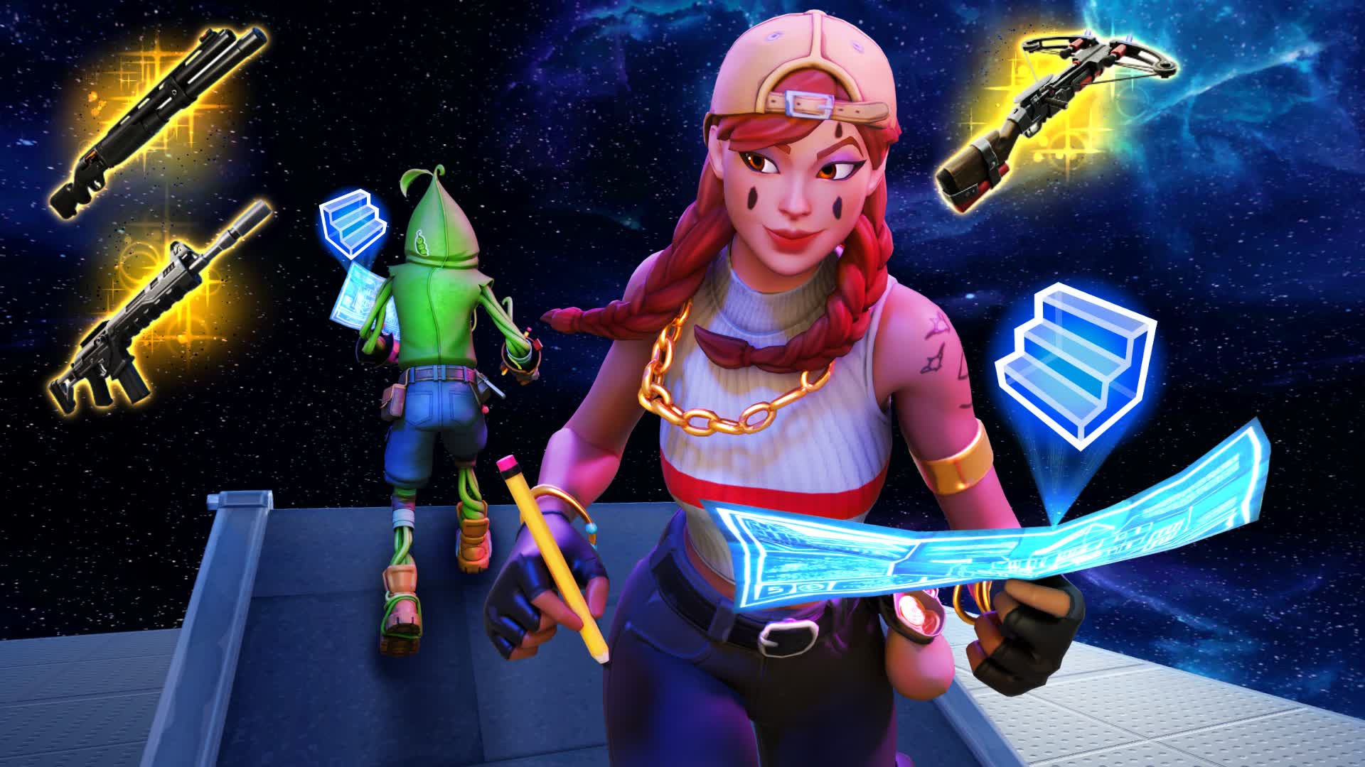 1V1 BUILD FIGHTS - ALL WEAPONS ⭐ [ nufshi ] – Fortnite Creative Map Code