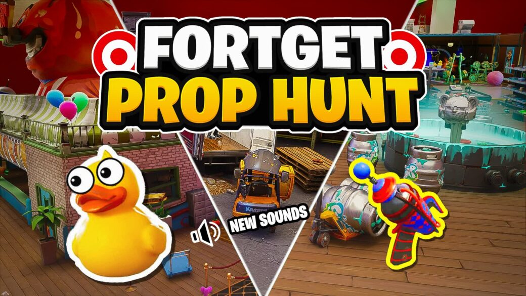 FORTGET PROP HUNT 🛒 [ jakep ] – Fortnite Creative Map Code