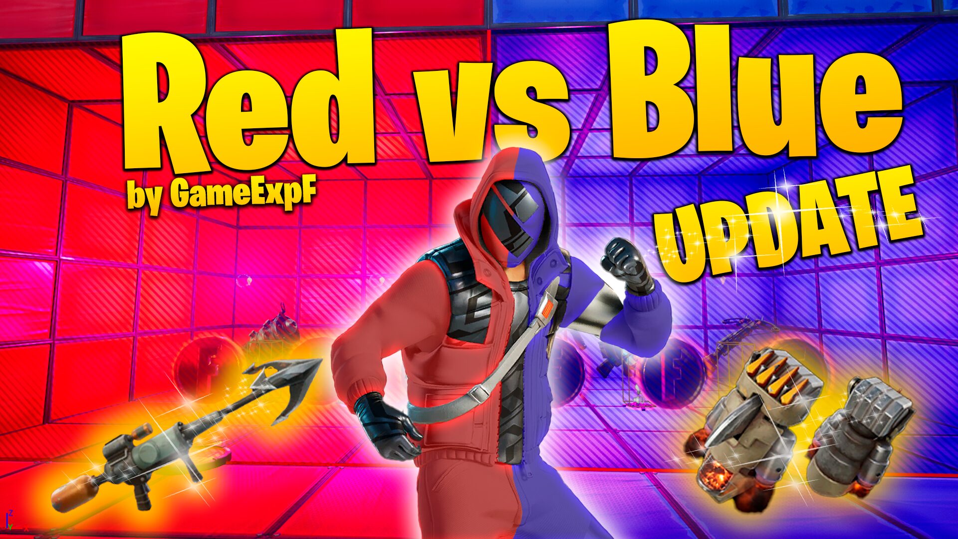 🔴🏆CHAMP RED VS BLUE🏆🔵 [ gameexpf ] – Fortnite Creative Map Code