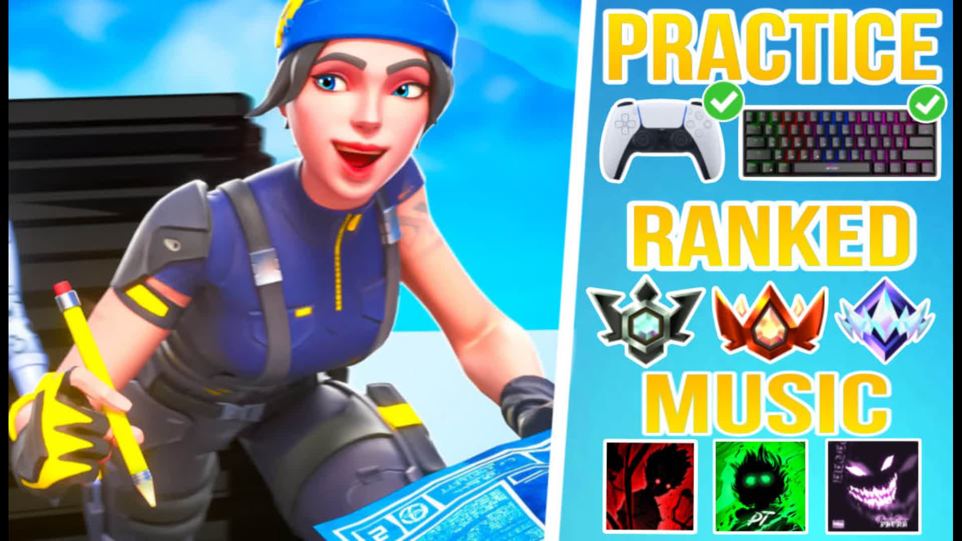 Music 1V1 Map [ goobor ] – Fortnite Creative Map Code