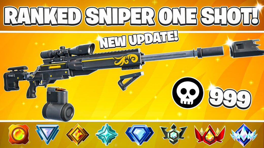 🎯 RANKED SNIPER ONE SHOT [ itseliyanetwork ] – Fortnite Creative Map Code