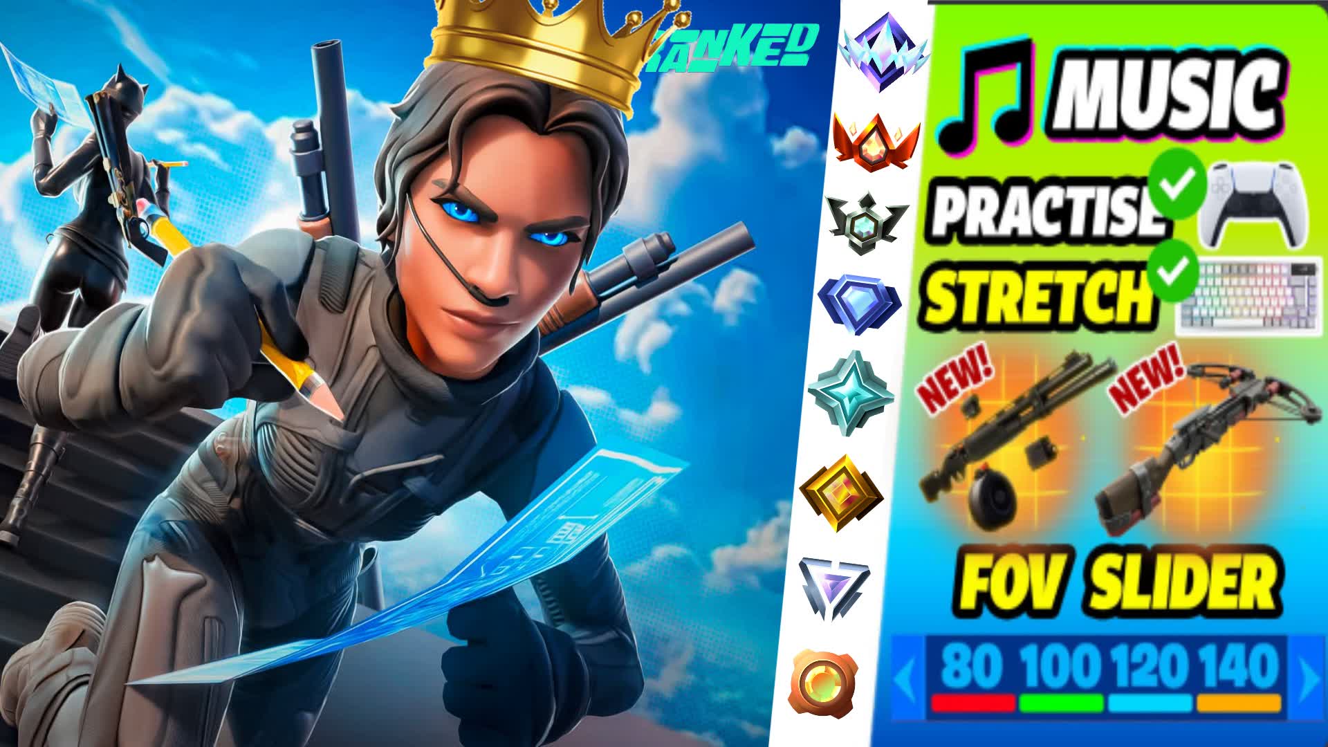 🏆BEST MUSIC 1V1 🤣Music🎶 [ mtr1q ] – Fortnite Creative Map Code