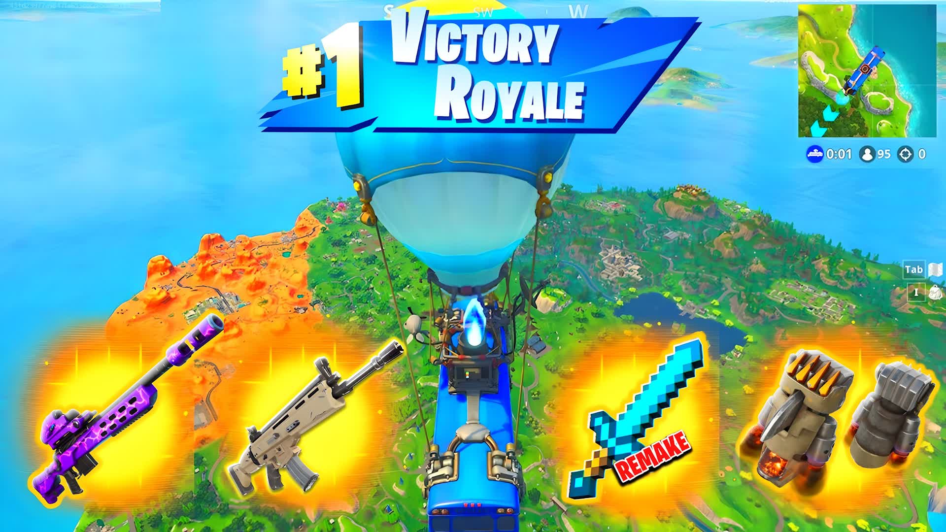 🏆99 BOT ROYALE RELOAD ONE SHOT DRIVE⭐ [ boxfights ] – Fortnite Creative ...