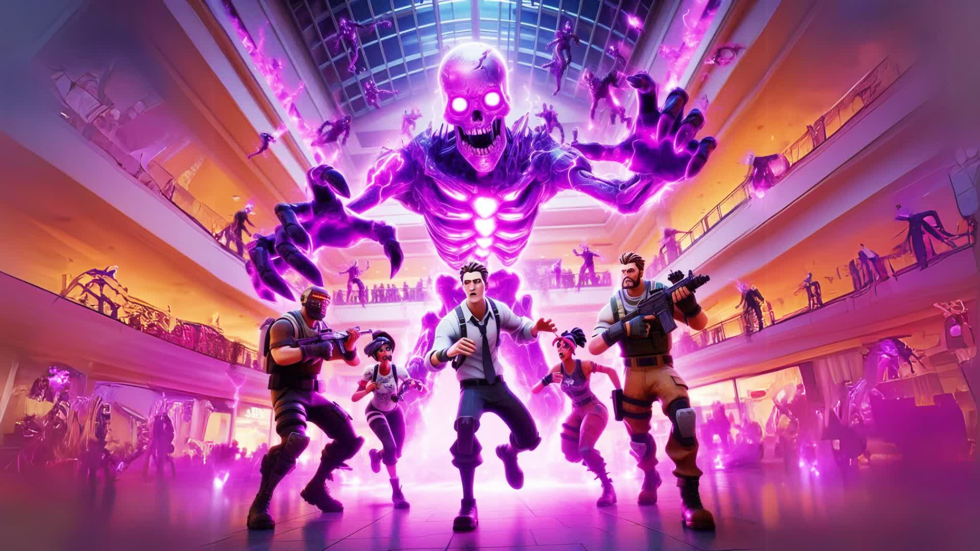 ZOMBIE MALL DEFENSE 🧟 100 DAYS 🏆 [ drizzyjr ] – Fortnite Creative Map Code