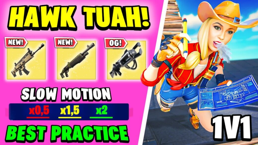 HAWK TUAH 1v1s [ fncoldclan ] – Fortnite Creative Map Code