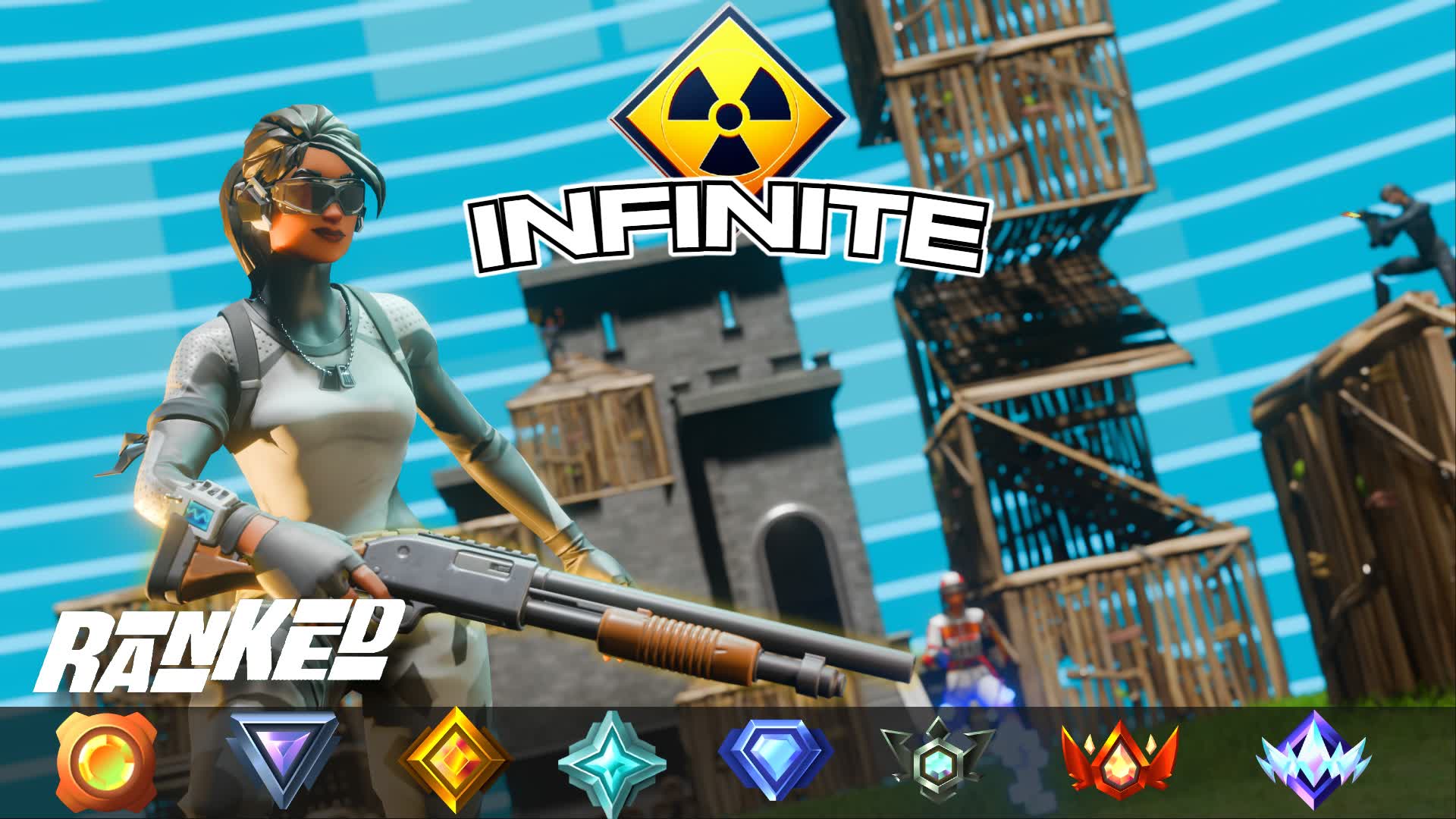 INFINITE ZONE WARS RANKED [ victorrr ] – Fortnite Creative Map Code