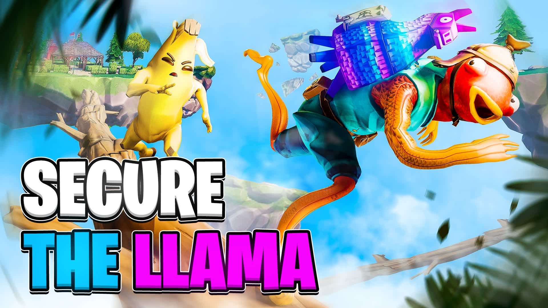 SECURE THE LLAMA 🦙🚩 [ fiber ] – Fortnite Creative Map Code