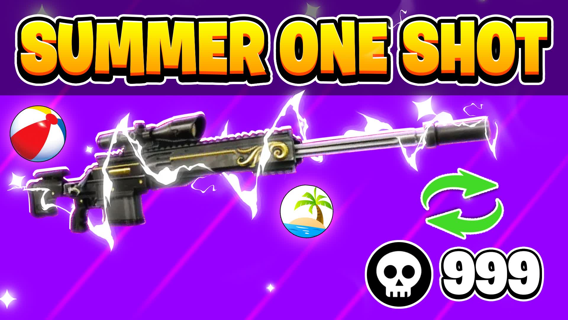 🎯 Summer Sniper One Shot [Ranked] [ imaz ] – Fortnite Creative Map Code