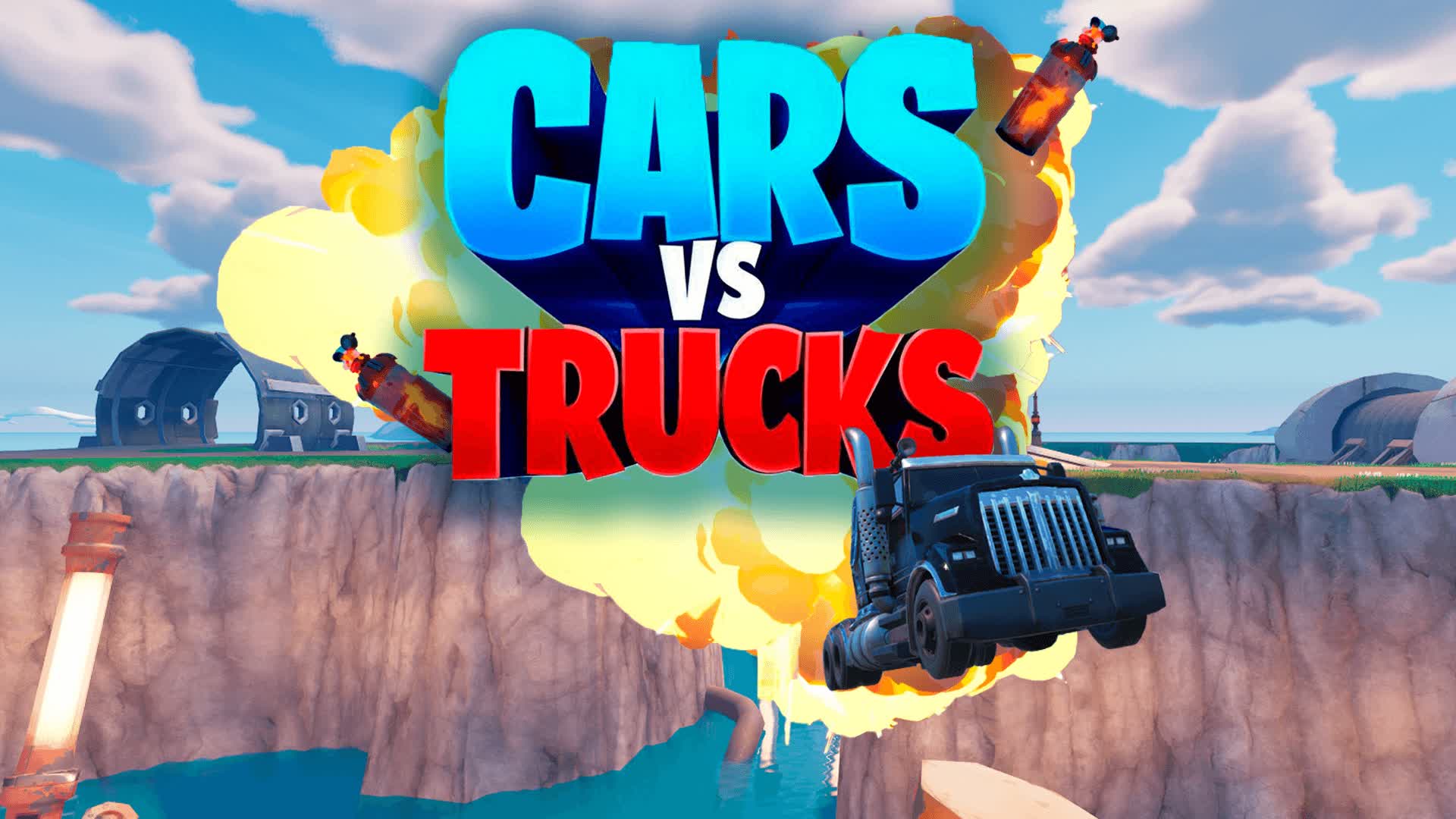 CARS VS TRUCKS [ pro-games-br-yt ] – Fortnite Creative Map Code