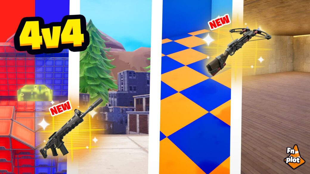 All Maps Fortnite 4v4 ⭐ [ fnplot ] – Fortnite Creative Map Code