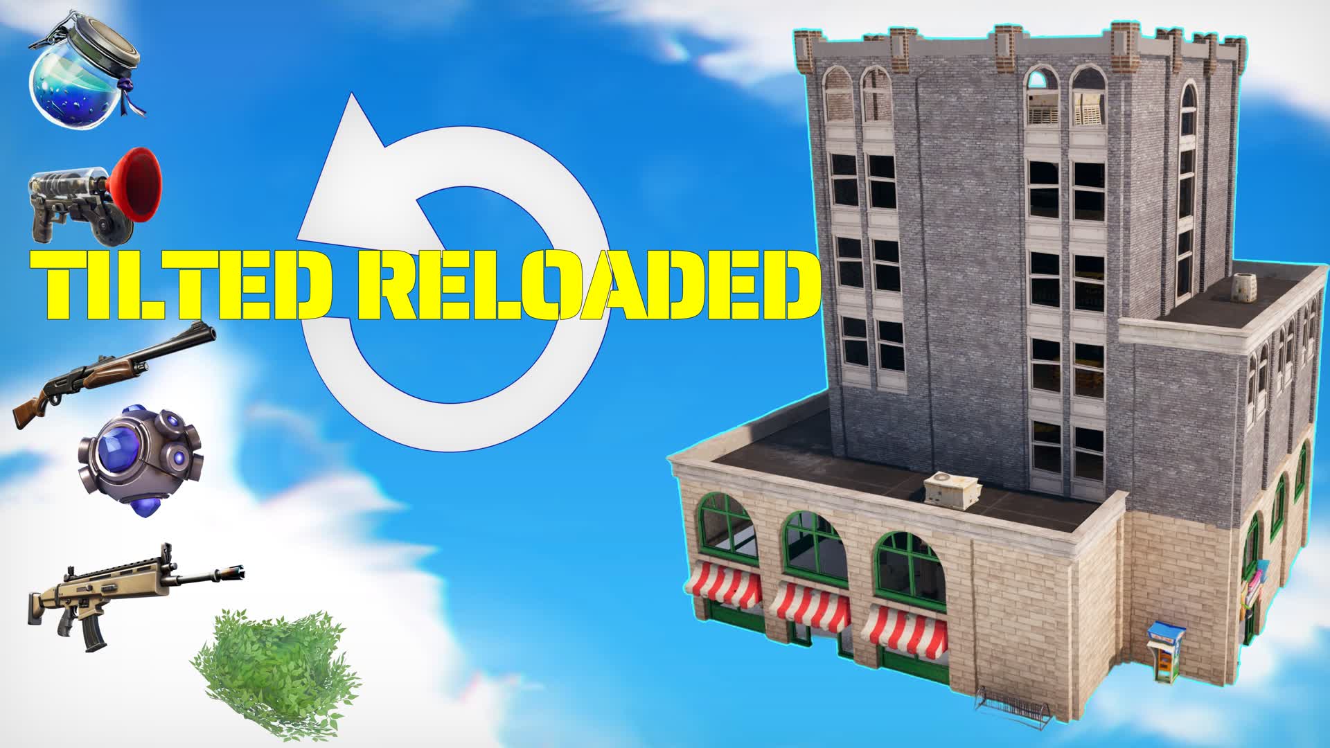 TILTED RELOADED - REALISTICS [ eudyn ] – Fortnite Creative Map Code