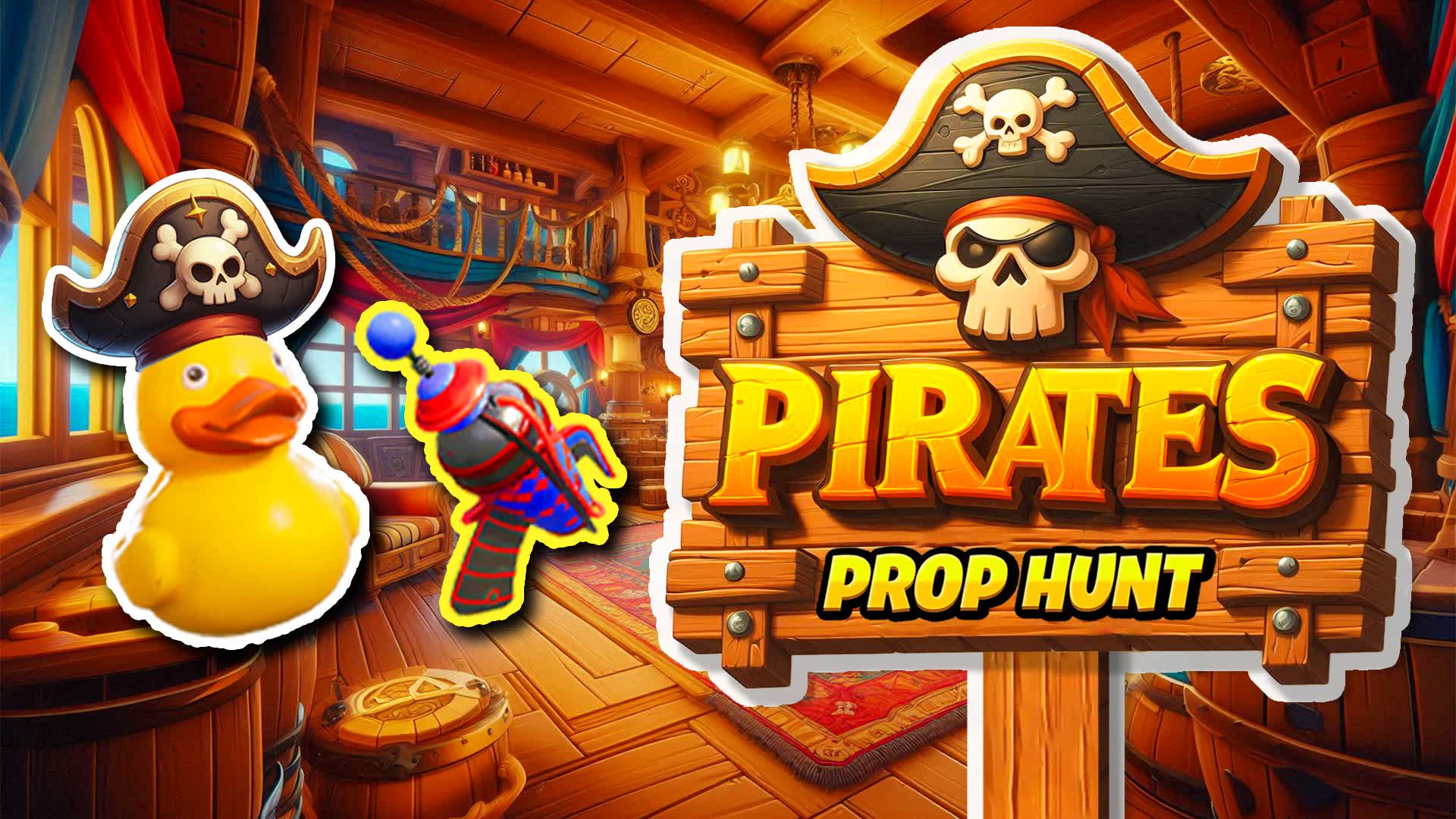 Pirates Prop Hunt 🦜 [ cdnmanu ] – Fortnite Creative Map Code
