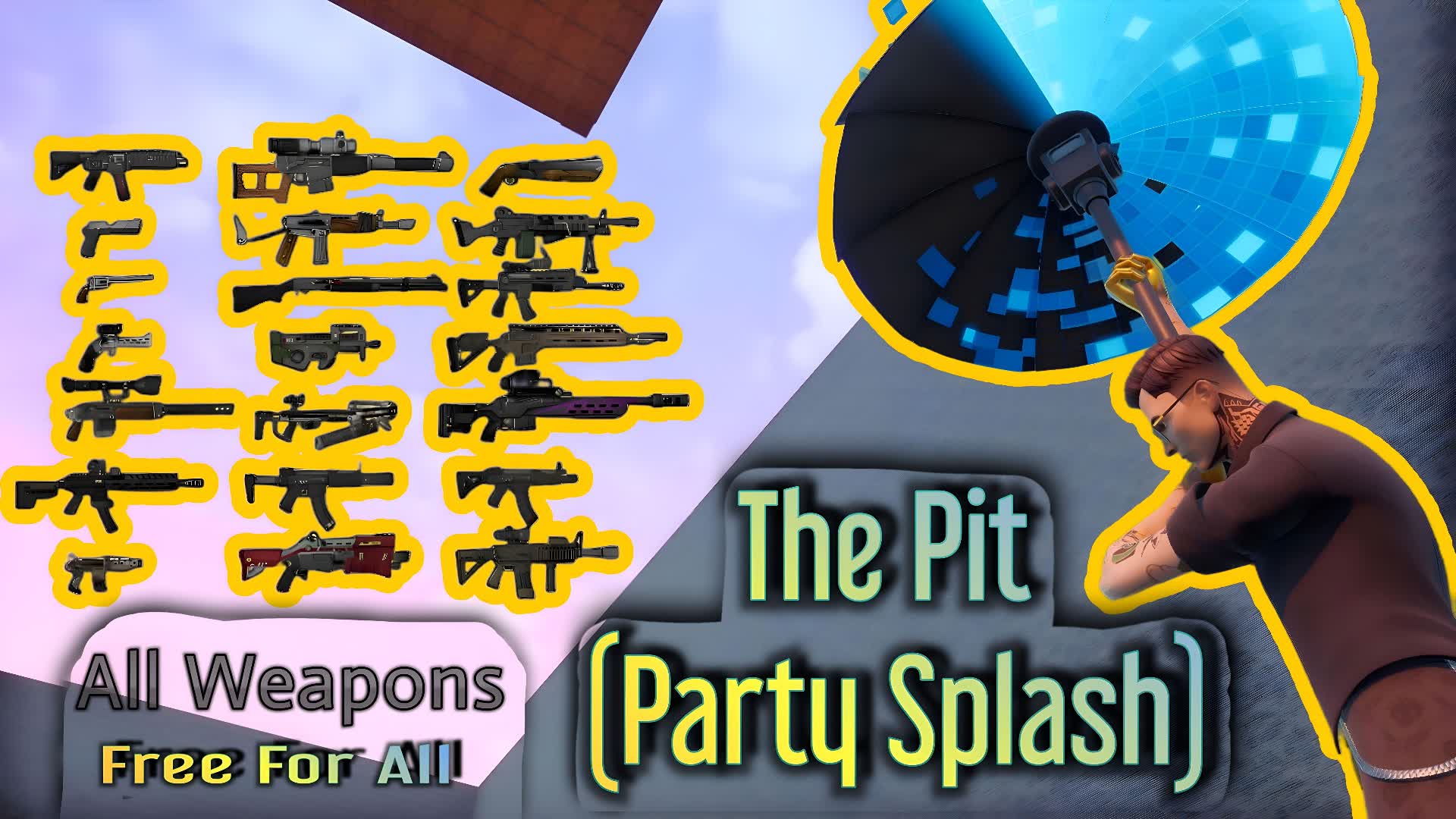 The Pit (Party Splash) [ dravenexp ] – Fortnite Creative Map Code
