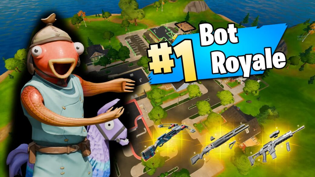 99 BOT ROYALE ALL WEAPONS 🏆 [ zelytow ] – Fortnite Creative Map Code