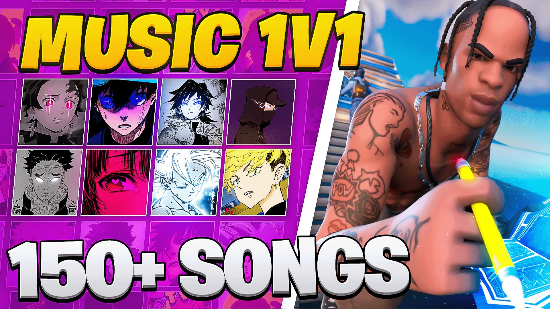 🏆150+ MUSIC 1V1🎵 [150+ SONGS] [ wawaftn ] – Fortnite Creative Map Code