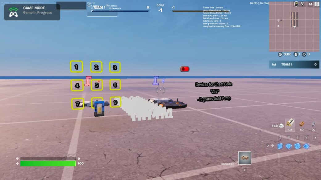 Cheat Codes Template [ fortnitetourney ] – Fortnite Creative Map Code