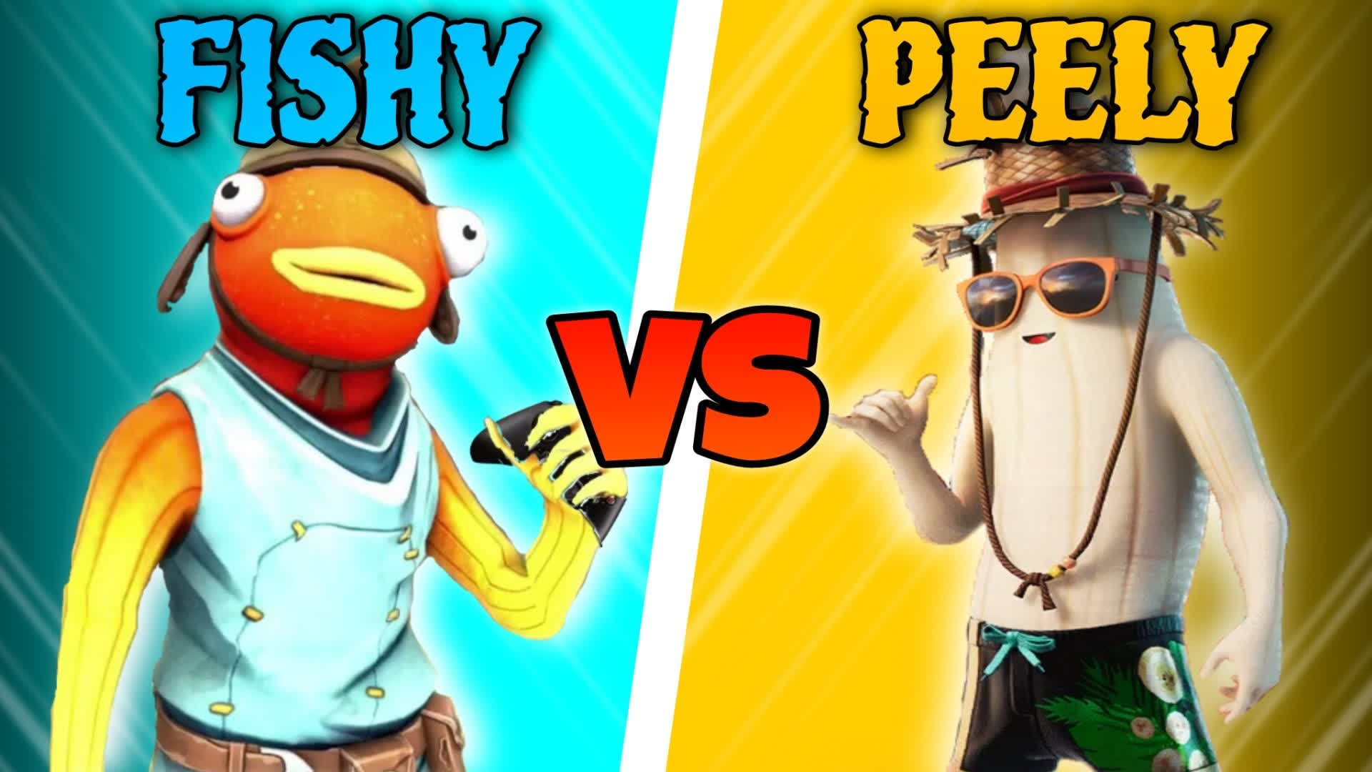 🐠 FISHY VS PEELY 🍌 [ zentox ] – Fortnite Creative Map Code