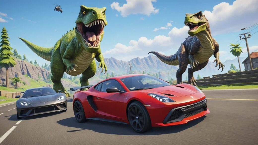 Monster Drive World [ lave ] – Fortnite Creative Map Code