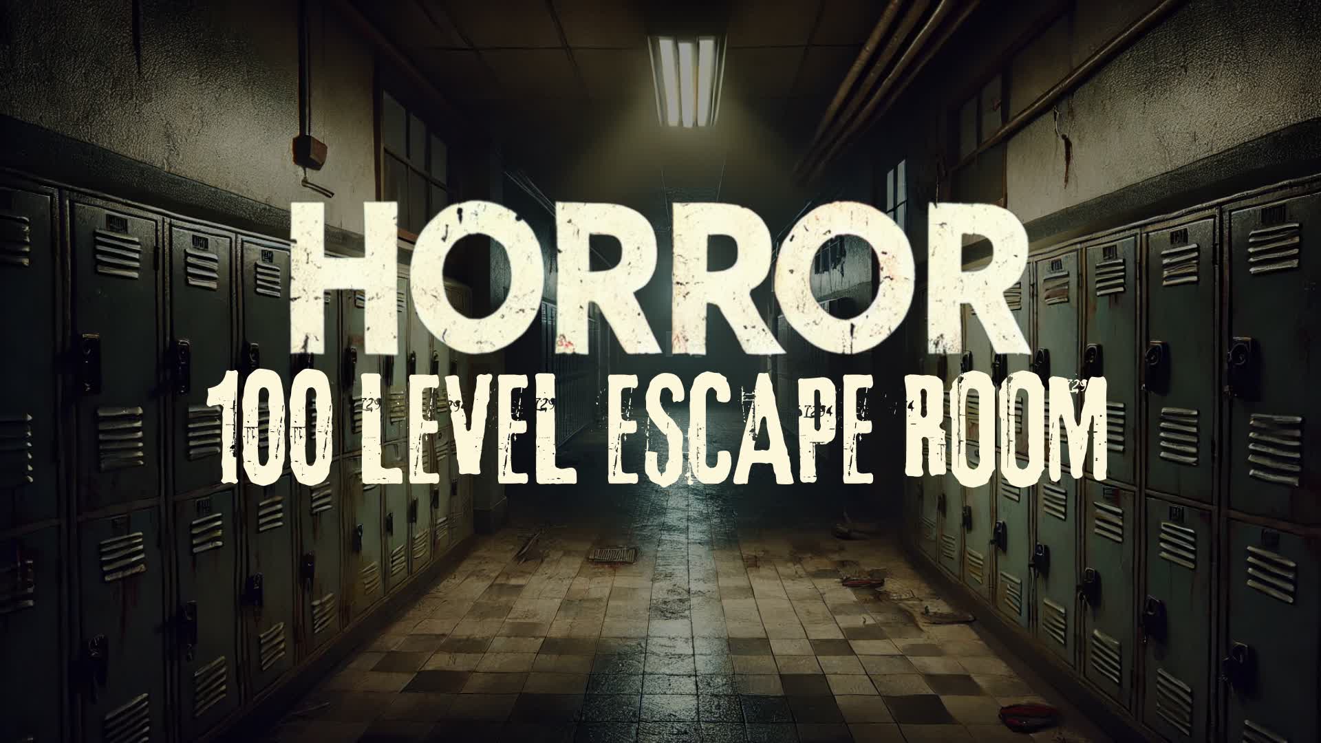 100 LEVEL ESCAPE ROOM [HORROR] [ miazuks ] – Fortnite Creative Map Code