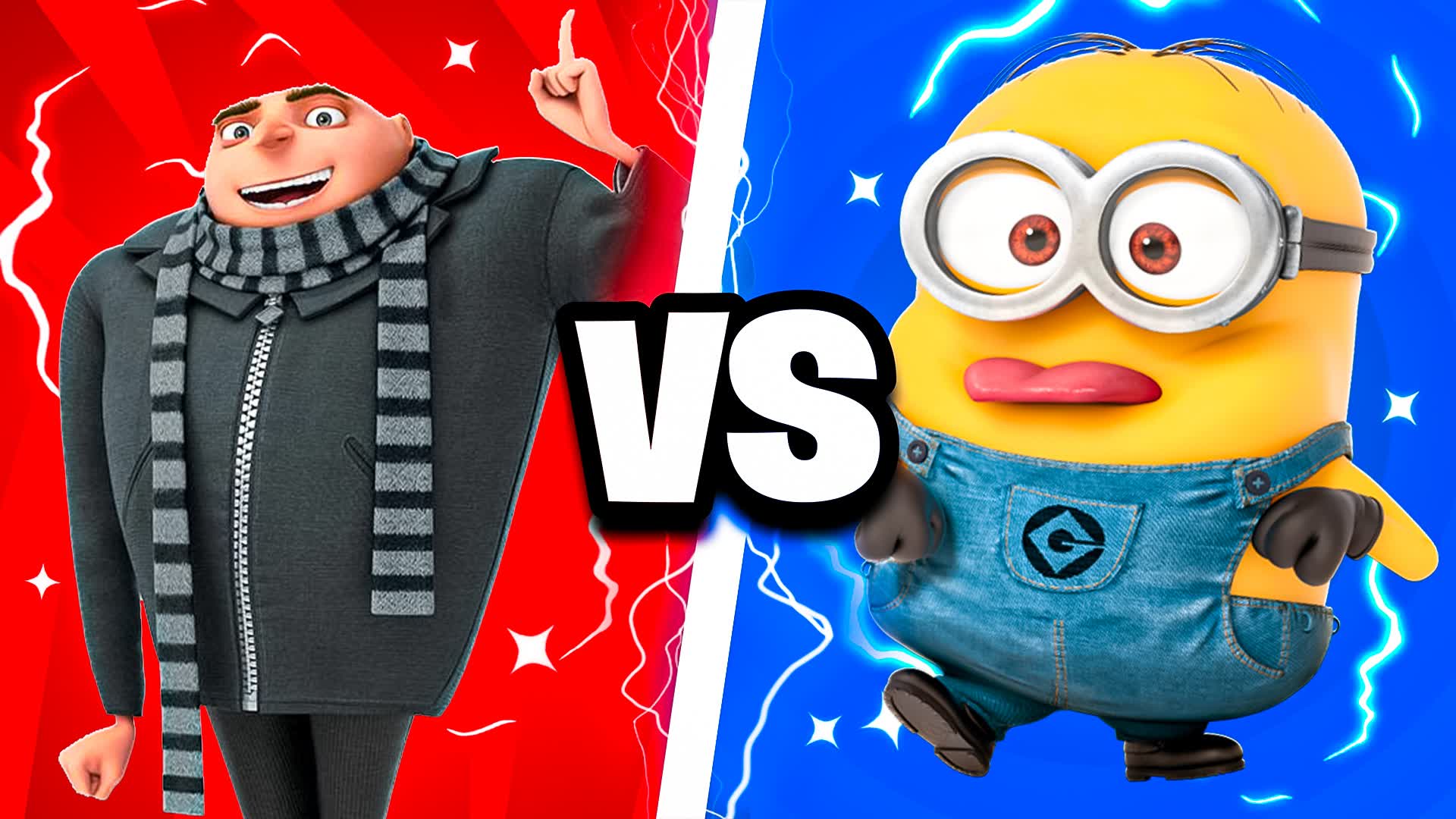 🔴🔵MINIONS VS GRU GUN GAME HEROES [ krzysieq ] – Fortnite Creative Map Code