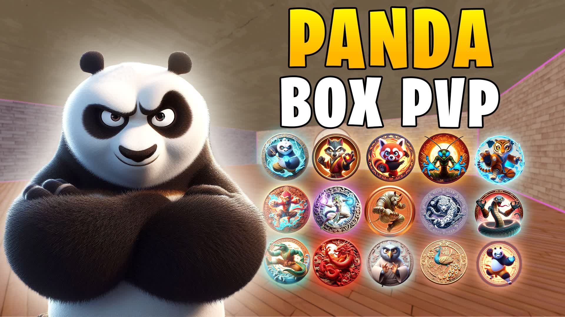 🐼 Panda Box PvP 📦 [ naixx ] – Fortnite Creative Map Code