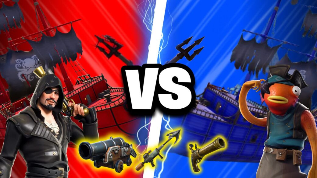 PIRATE SHIPS RED VS BLUE🔴🔵 [ maxmapsfp ] – Fortnite Creative Map Code