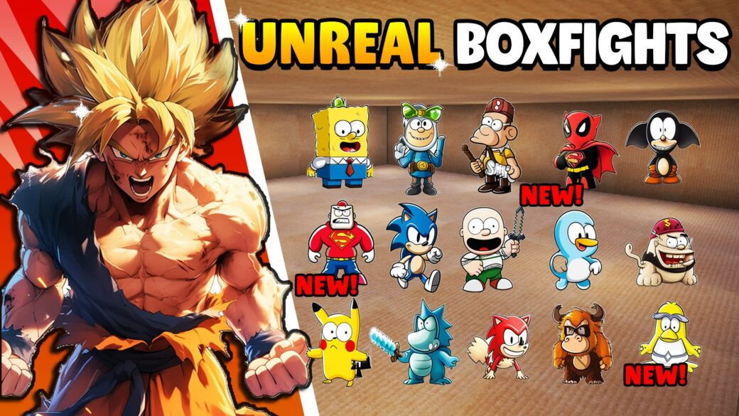 💎UNREAL BOXFIGHTS📦 [ jesseee ] – Fortnite Creative Map Code