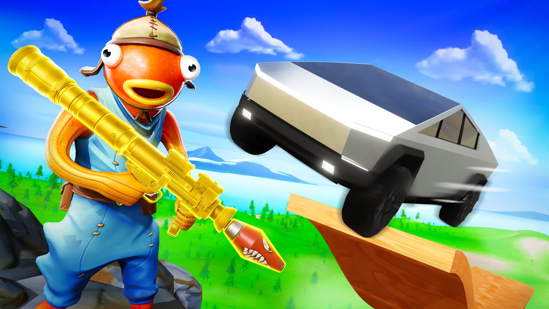 ROCKETS VS CARS [ defaultdeathrun ] – Fortnite Creative Map Code