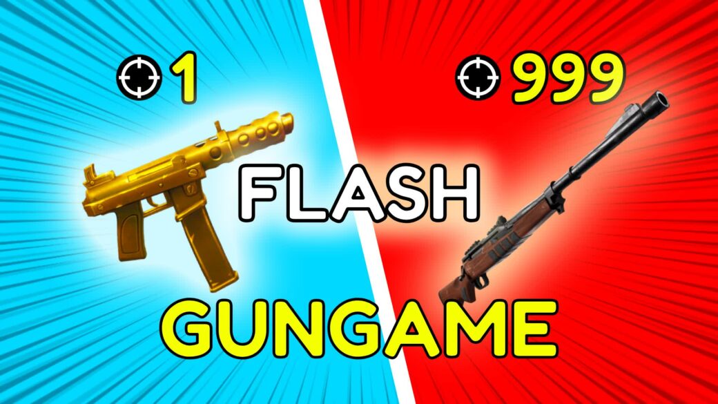 😎FLASH GUN GAME🔫 [ phoenyx ] – Fortnite Creative Map Code