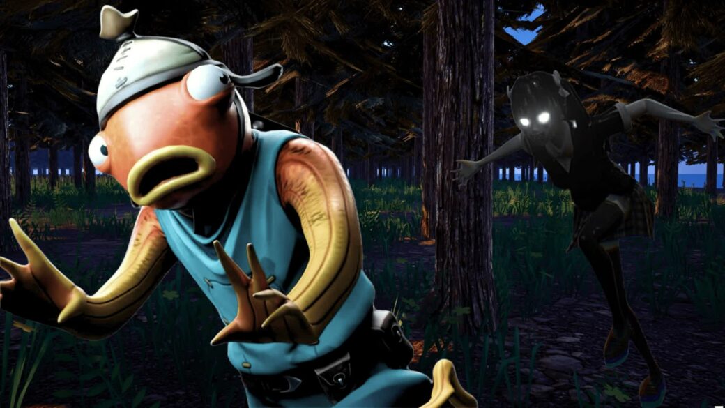 Nightmare Forest Free For All😱 [ etnlina ] – Fortnite Creative Map Code