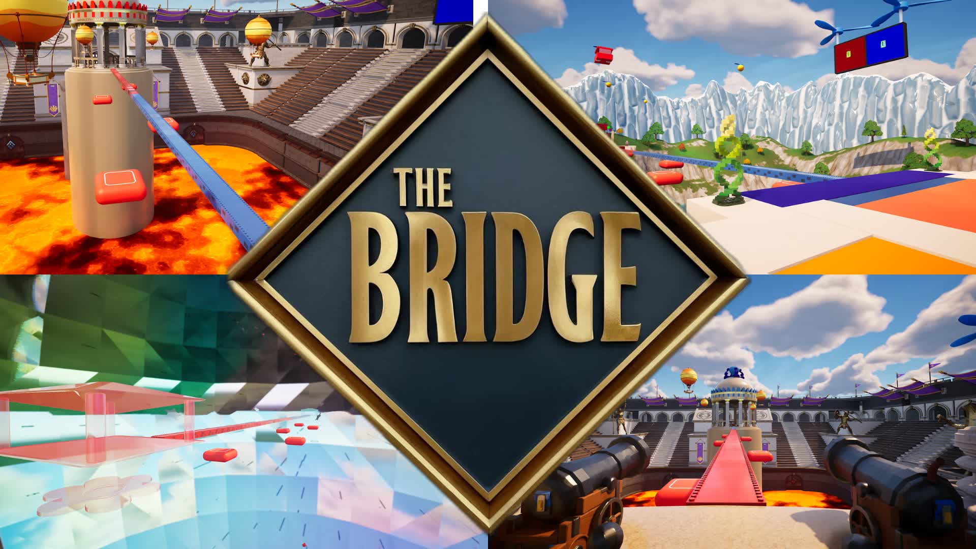 THE BRIDGE 2vs2 [ clnc2oos ] – Fortnite Creative Map Code