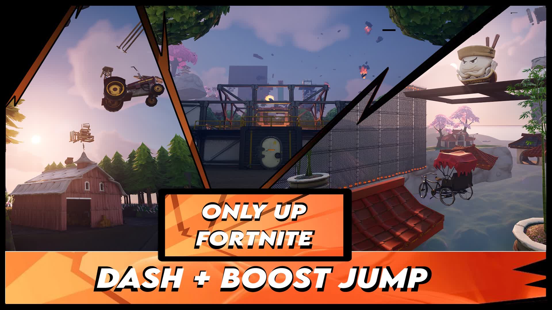ONLYUP FORTNITE (DASH + JUMP BOOST)🏝️ [ jagpreet ] – Fortnite Creative ...