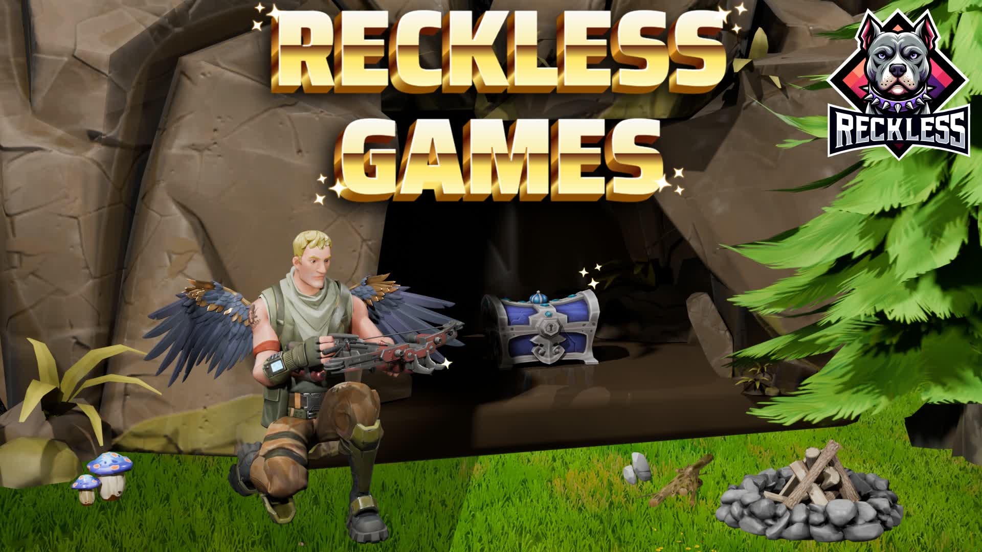 RECKLESS GAMES 🏹 [ nman_pkr ] – Fortnite Creative Map Code